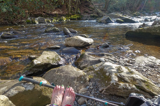 Jake's Creek - Miry Ridge - Appalachian Trail - Greenbrier Ridge ...